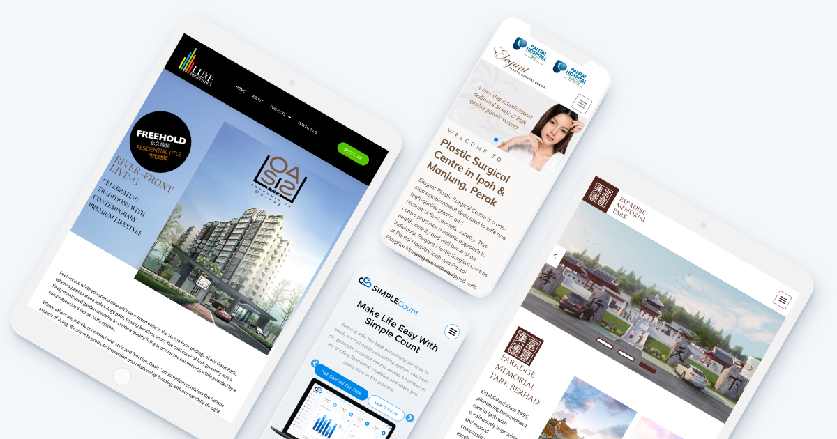 Modern Website Design Service Provider in Ipoh - JLEX Creative